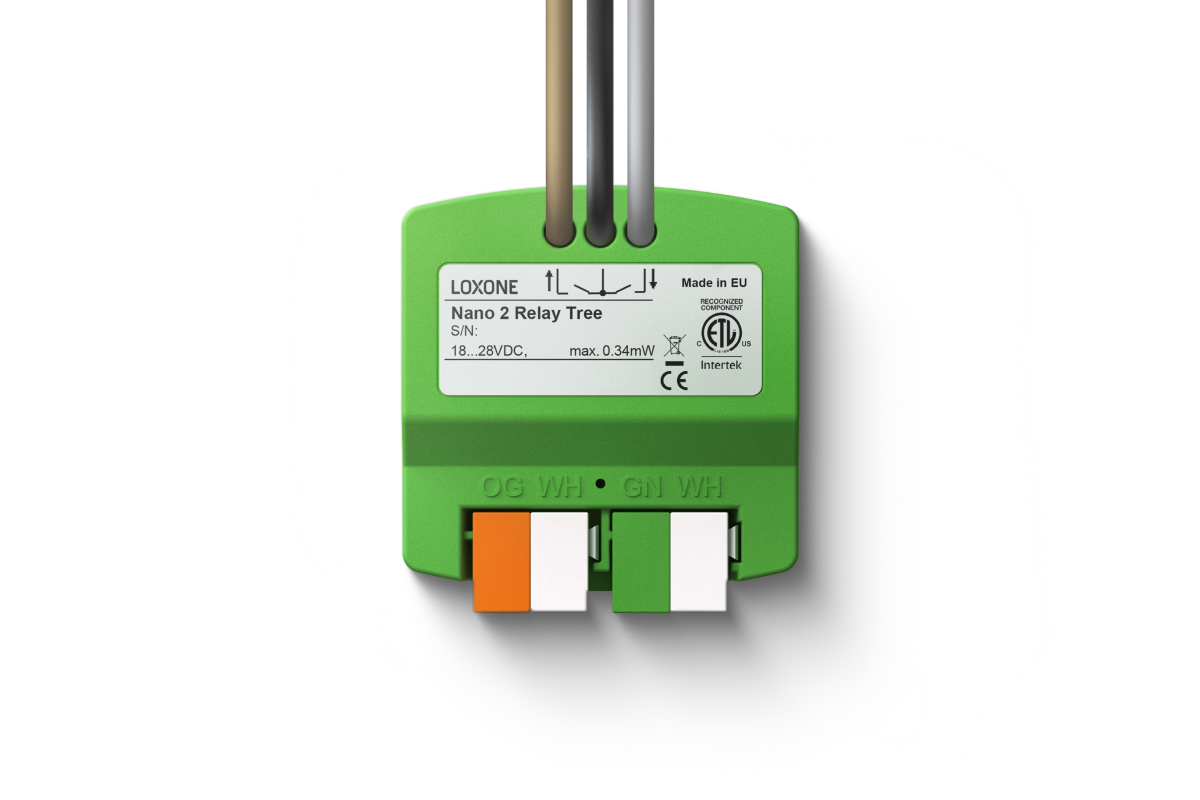 Siłownik zacieniający Nano 2 Relay Tree - Loxone Shop
